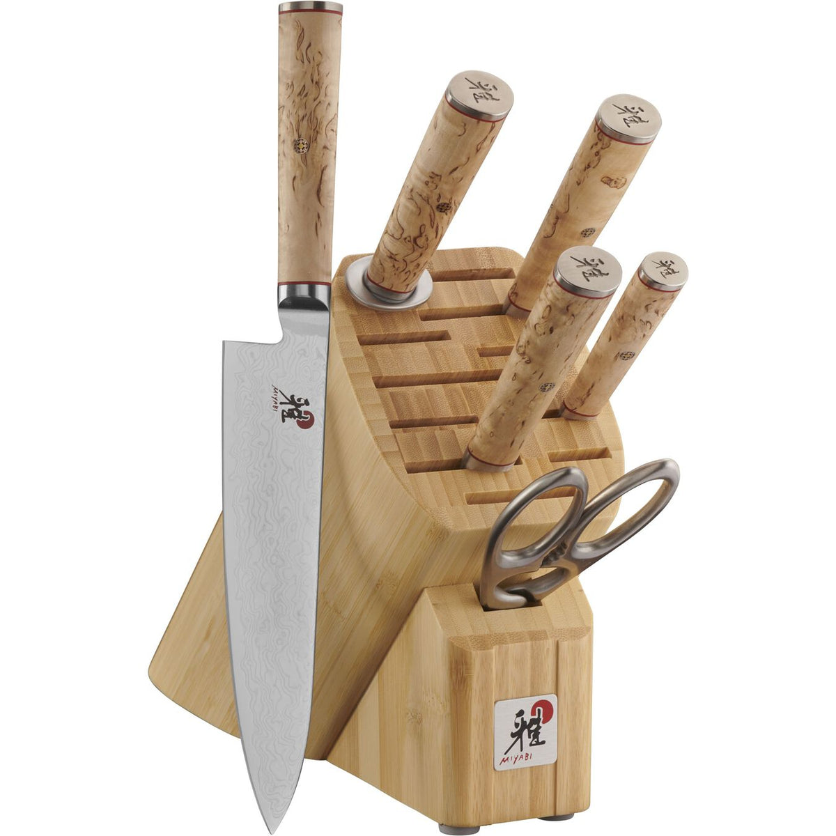 Miyabi Birchwood 7 pc Block set – Warren Kitchen and Cutlery